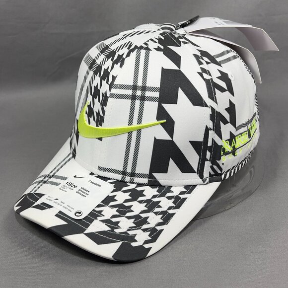 Nike | Accessories | Nike Dri Fit Swoosh Strap Back Hat Cap White ...